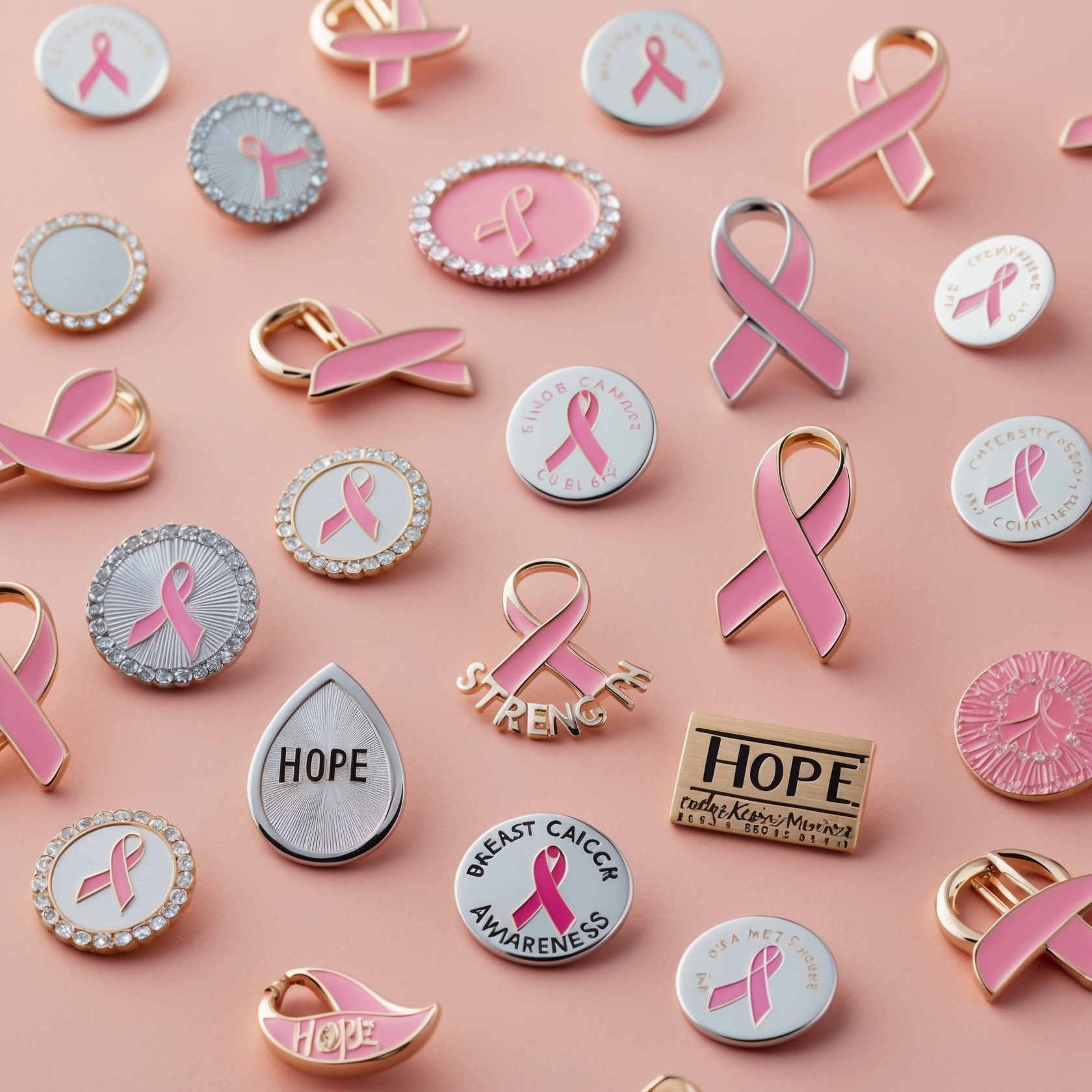 Stand Out and Spread Hope: How Custom Lapel Pins Elevate Breast Cancer ...